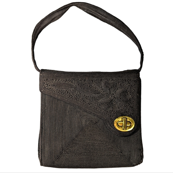 Awad | Bags | Vintage Awad Corde Dark Brown Hand Bag Purse | Poshmark